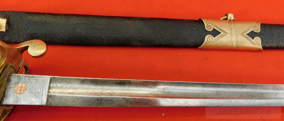 British Sword Battle Damaged